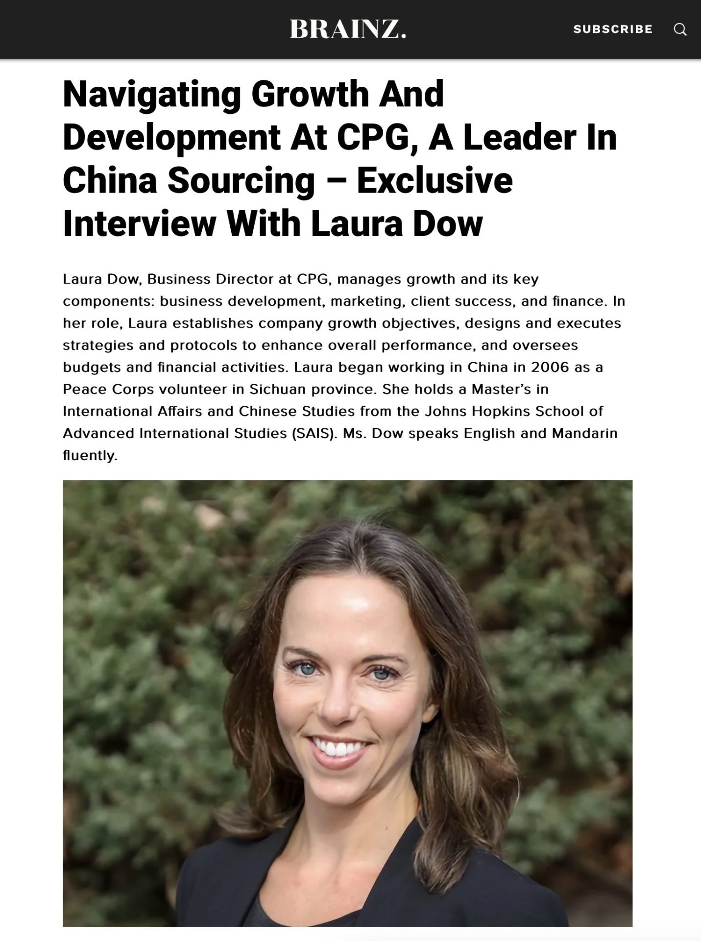 Laura Dow: Navigating Growth And Development